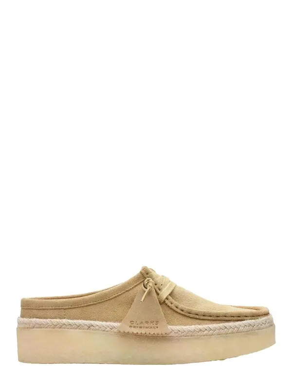 Clarks Suede Wallabee Cup Shoes - Neutrals