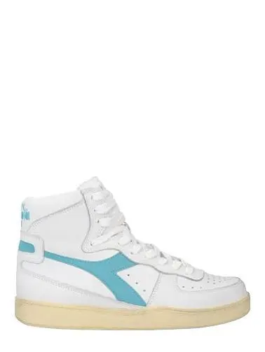 DIADORA HERITAGE High-top Leather Sneakers - White
