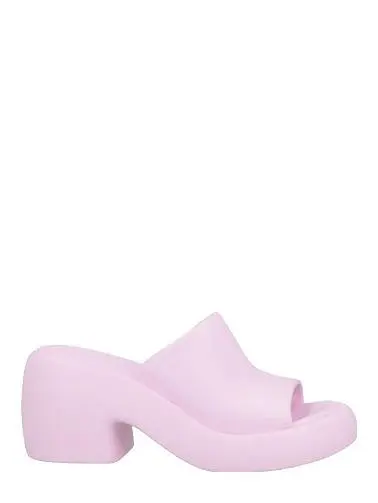 FERRAGAMO Rubber Slide Sandals - Pink