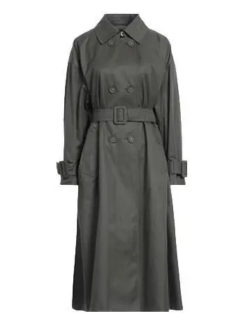 Herno Cotton-polyester Blend Trench Coat - Green