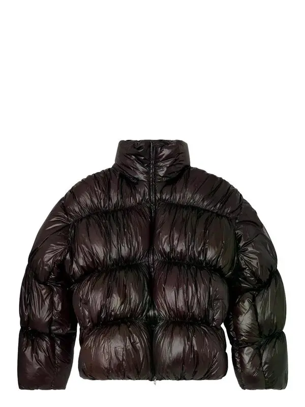 Diesel W-choco Puffer Jacket - Brown