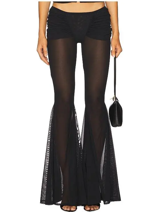 AMOR MIA Draped Pant - Black