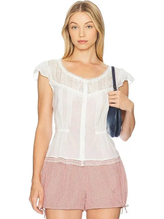 Tularosa Brixley Top - White