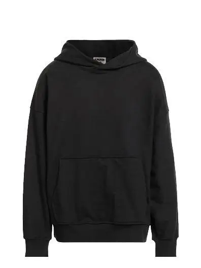 A PAPER KID Cotton French Terry Hoodie - Black
