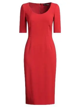 Dolce & Gabbana Midi Bodycon Dress - Red