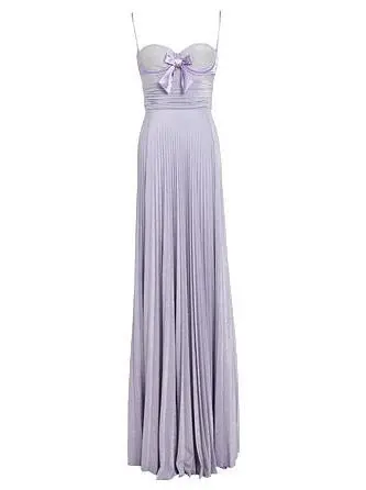 Elisabetta Franchi Red Carpet Maxi Gown - Purple