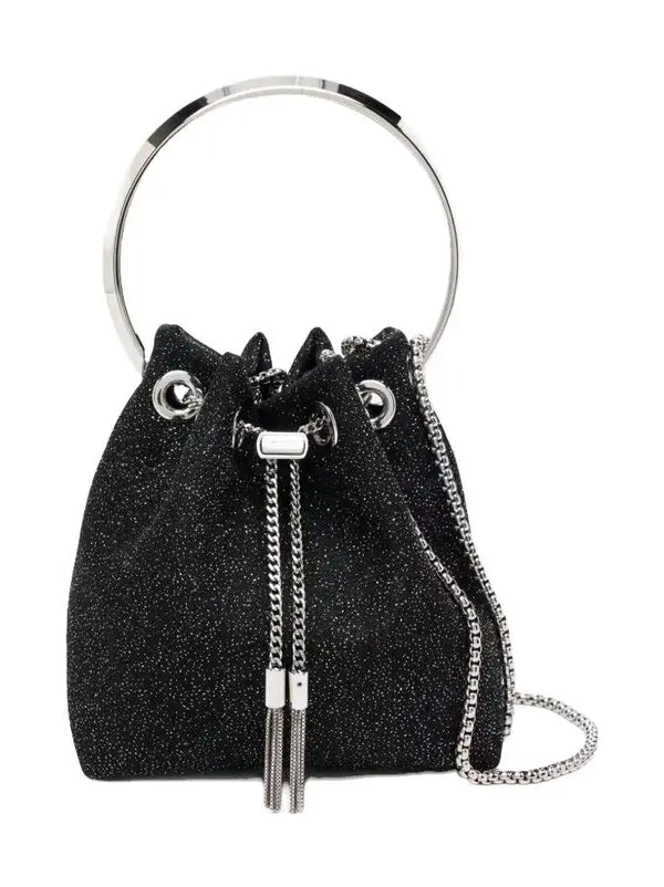 JIMMY CHOO Bon Bon Mini Bag - Black