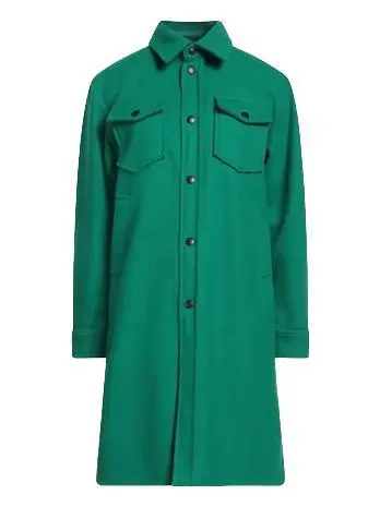 DEPARTMENT 5 Single-breasted Emerald Coat - Green