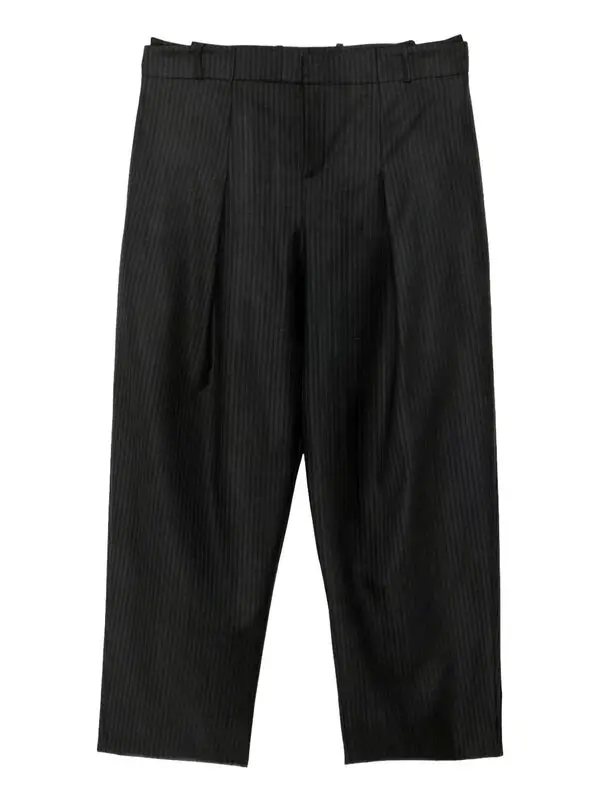 SONIA CARRASCO Wool Trousers - Black