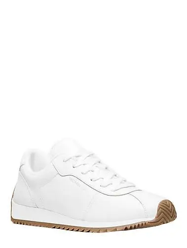 Michael Kors Rhodes Leather Trainer - White