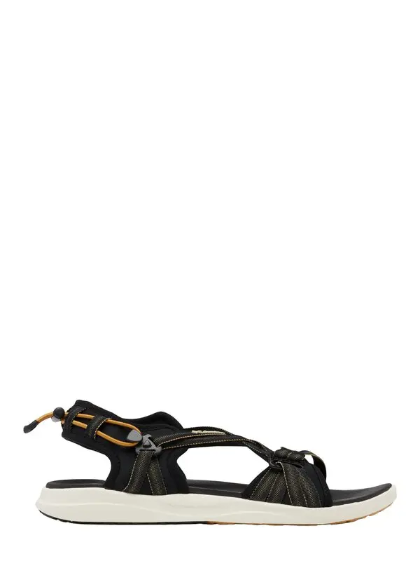 Columbia Strappy Sandal - Black, Dark Stone