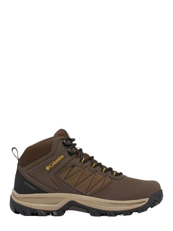 Columbia Transverse™ Hike Waterproof Shoe Wide - Cordovan, Golden Yellow