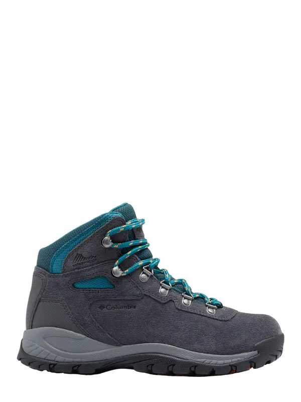 Columbia Newton Ridge™ Plus Waterproof Amped Hiking Boot Wide - Shark, River Blue