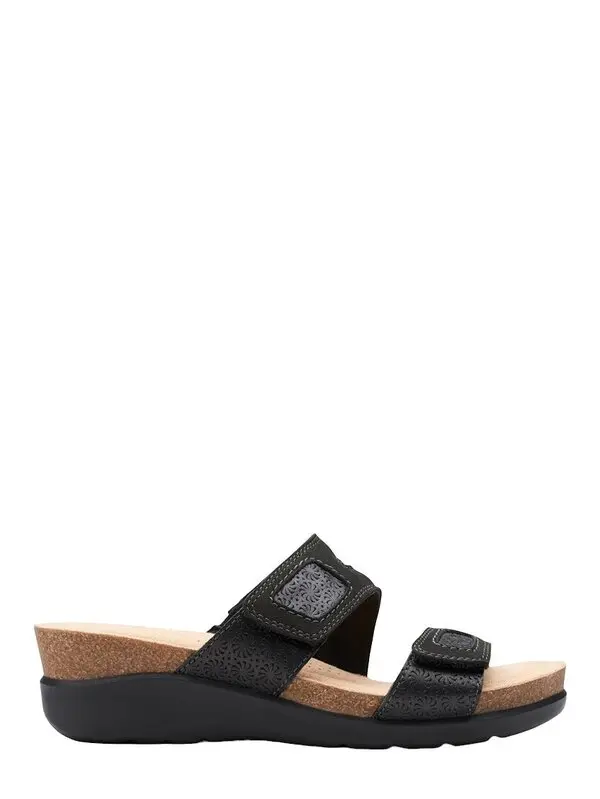 Clarks Calenne Maye Sandal Combi - Black