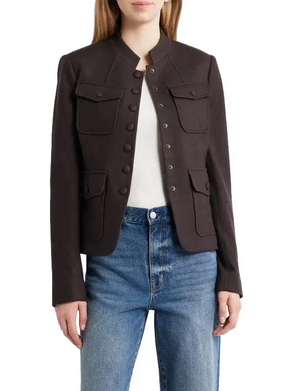 Rag & Bone Mercer Wool Jacket - Coffe