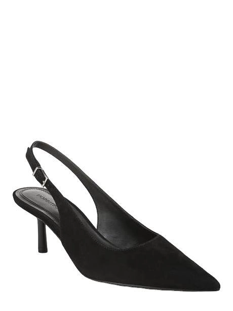 Nordstrom Liza Pointed Toe Pump - Black Suede
