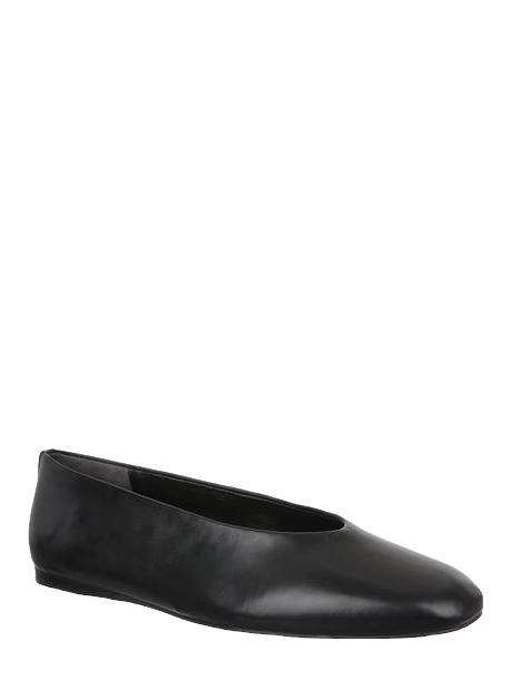 Nordstrom Maddox Leather Ballet Flats - Black