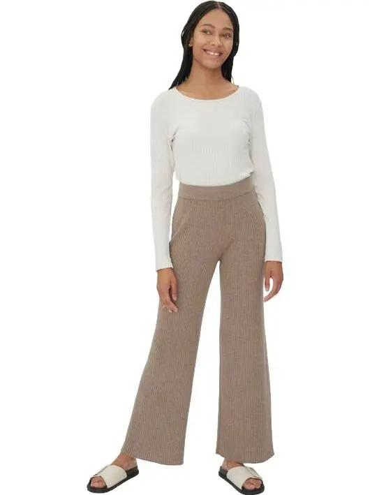 Gobi Cashmere Cashmere Knitted Pants - Taupe
