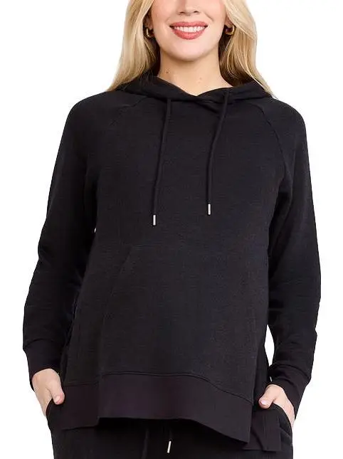 Motherhood Maternity Relaxed Fit Maternity Hoodie - Black