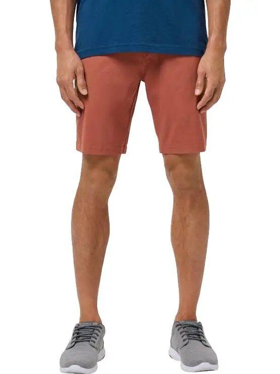 Travis Mathew Step Dance Ripstop Shorts - Maple