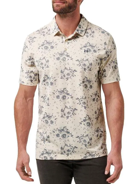 Travis Mathew Local Forecast Cotton Blend Polo - Birch