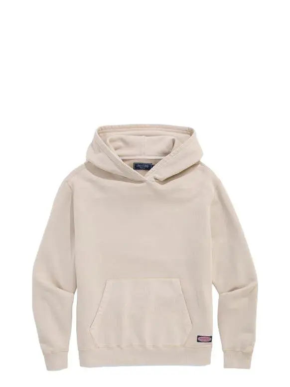 Vineyard Vines Cotton French Terry Hoodie - Stone