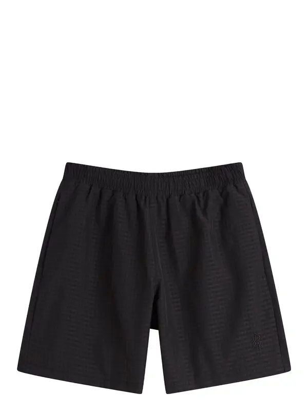 ABOUT:BLANK Seersucker Swim Shorts - Black