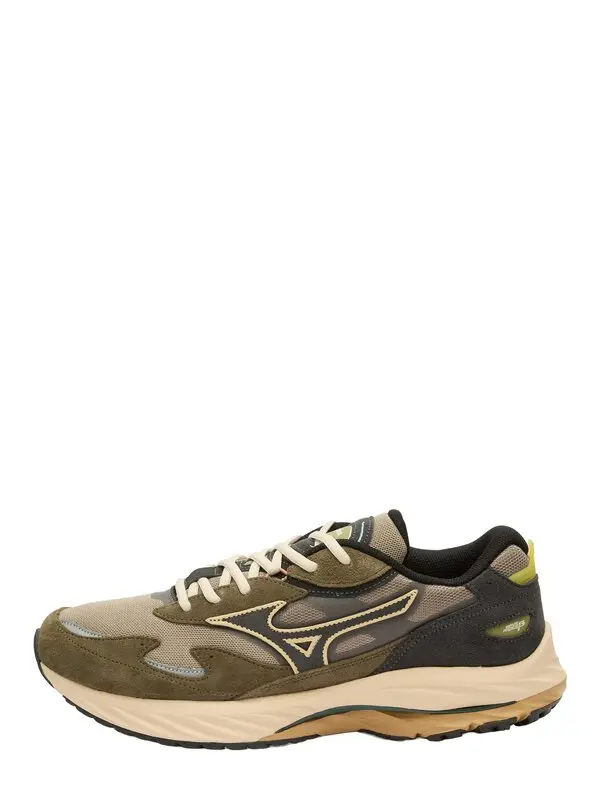 Mizuno Wave Rider Β Sneaker - Vintage Khaki/black Sand/grape Leaf