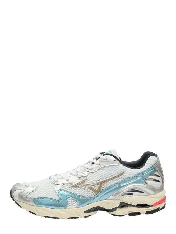 Mizuno Wave Rider 10 “sport” Sneakers - White/vintage Khaki/reef Waters