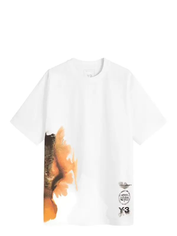 Y3 Printed T-shirt - White