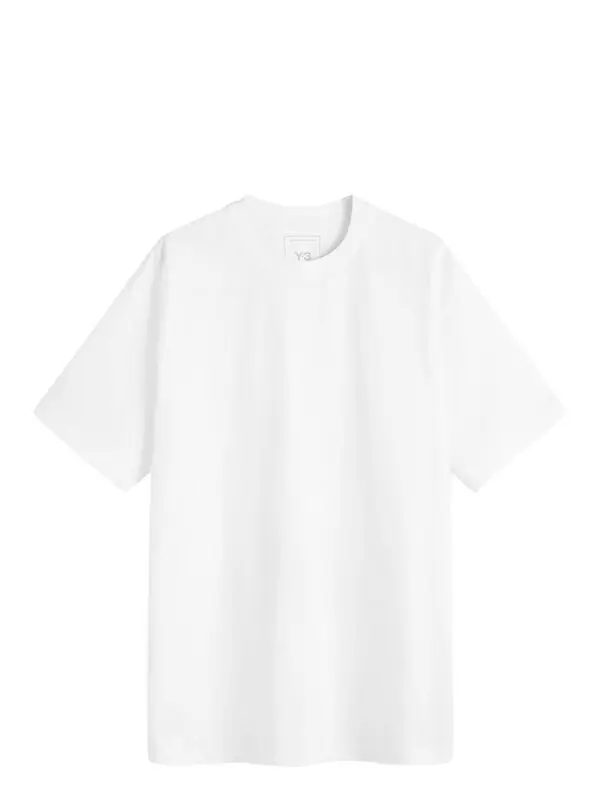 Y3 Back Logo T-shirt - White