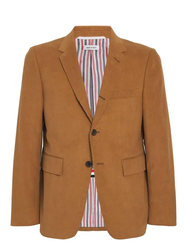 Thom Browne Cotton Corduroy Blazer - Brown