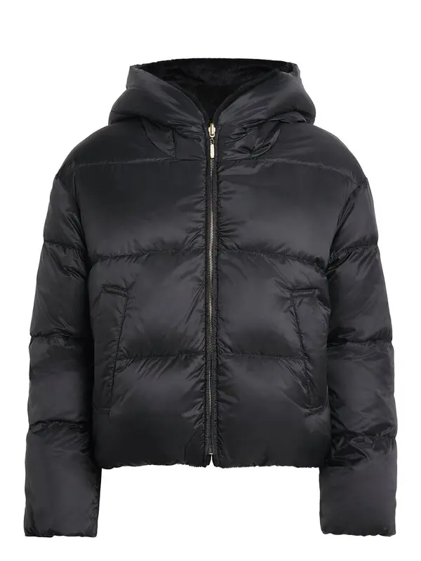 Max Mara Reversible Quilted Jacket - Black