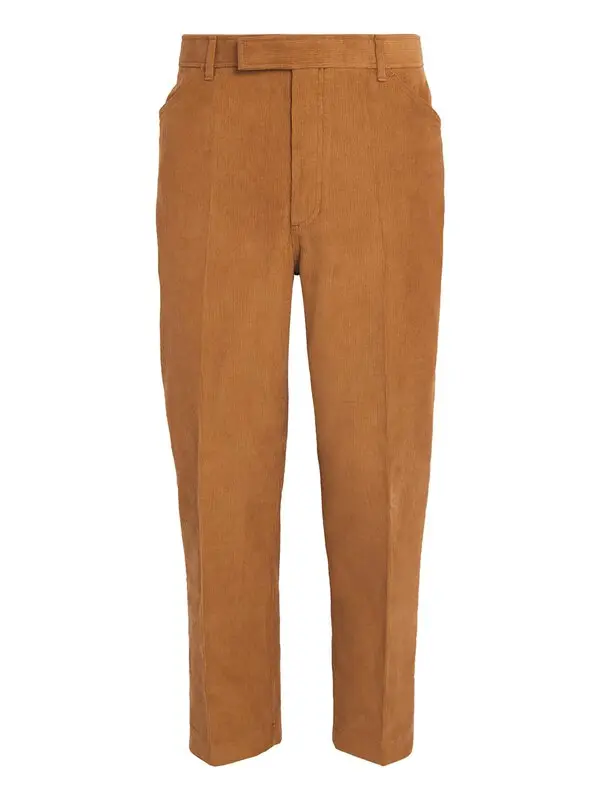 Thom Browne Corduroy Tapered Chinos - Brown
