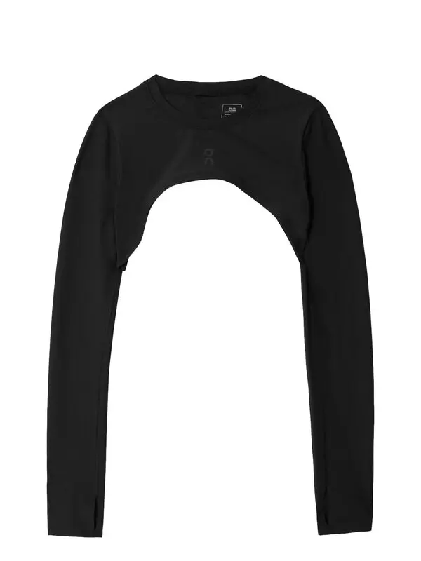 On Studio Recycled Stretch-jersey Bolero - Black
