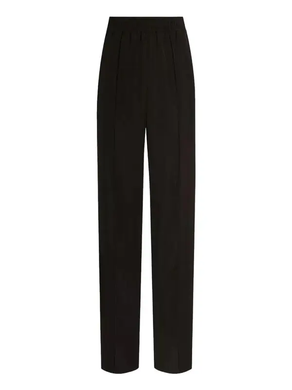 Dolce & Gabbana Wool Gabardine Jogger Trousers - Black