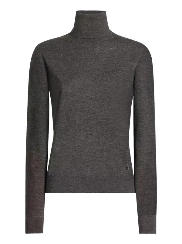Dolce & Gabbana Turtleneck Sweater - Grey