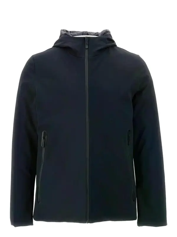 RRD - ROBERTO RICCI DESIGN Hooded Zip-front Jacket - Blue