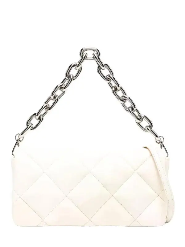STAND STUDIO Hera Quilted Leather Shoulder Bag - Neutrals