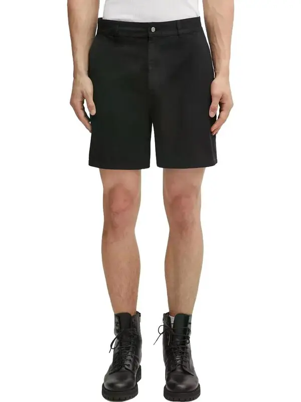 REPRESENT Embroidered-patch Pocket Shorts - Black
