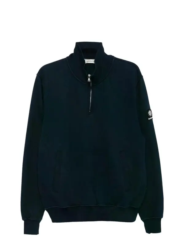SANDBANKS Logo-badge Sweatshirt - Blue