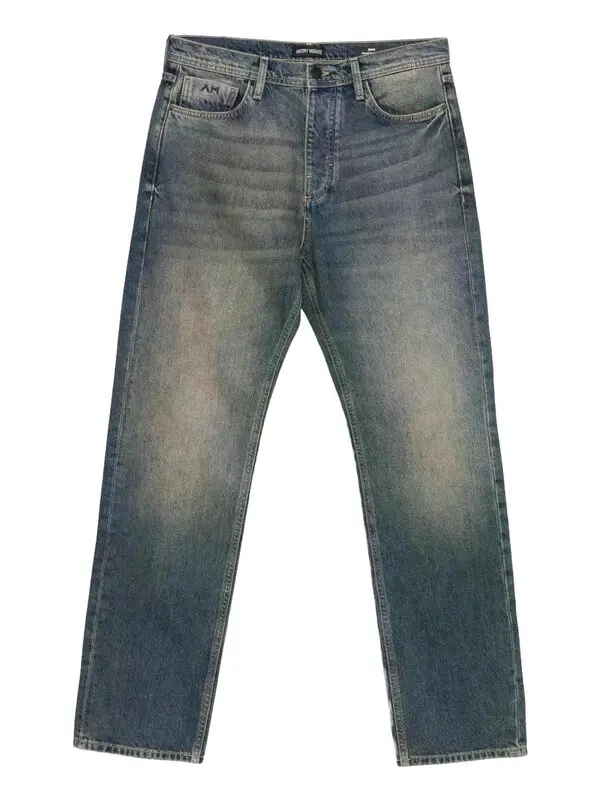 ANTONY MORATO Logo-plaque Jeans - Blue