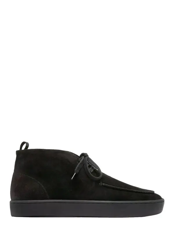 Officine Creative Lace-up Suede Trainers - Nero