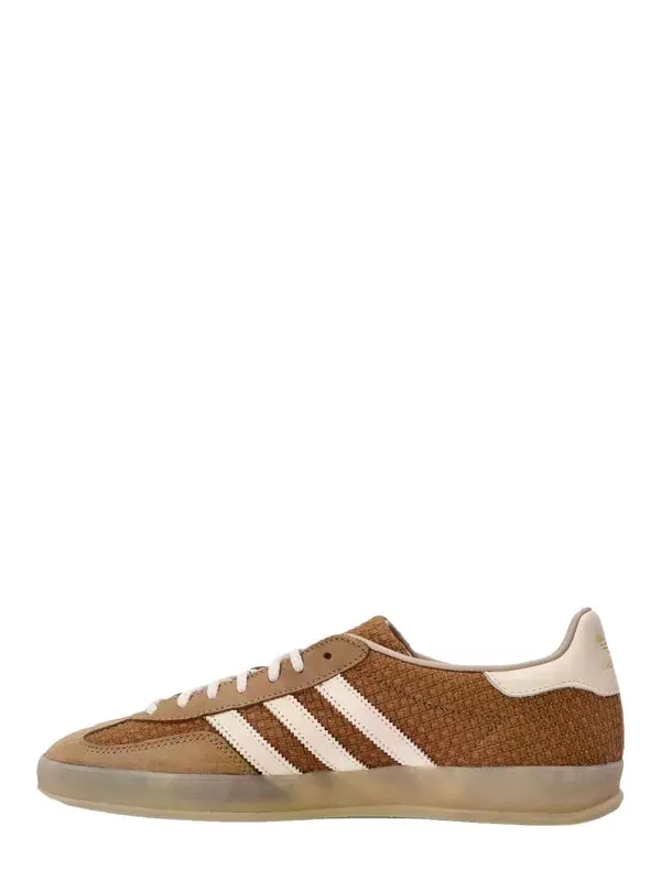 Adidas Gazelle 3-stripes Woven Trainers - Brown