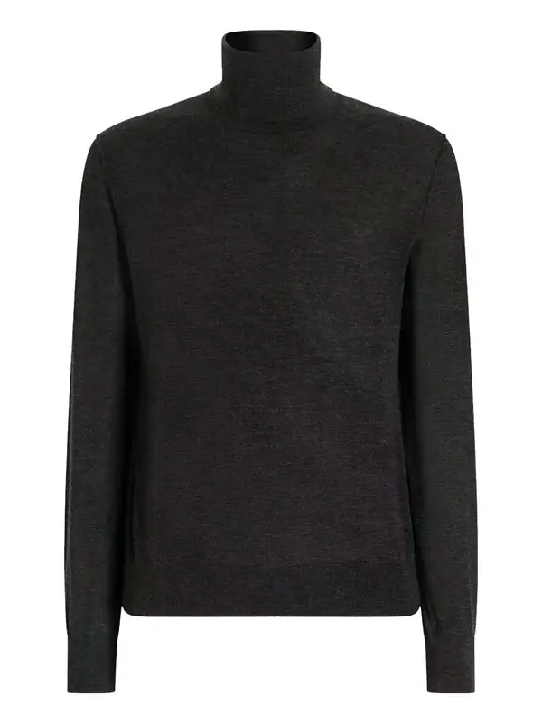 Dolce & Gabbana Turtleneck Cashmere Sweater - Grey