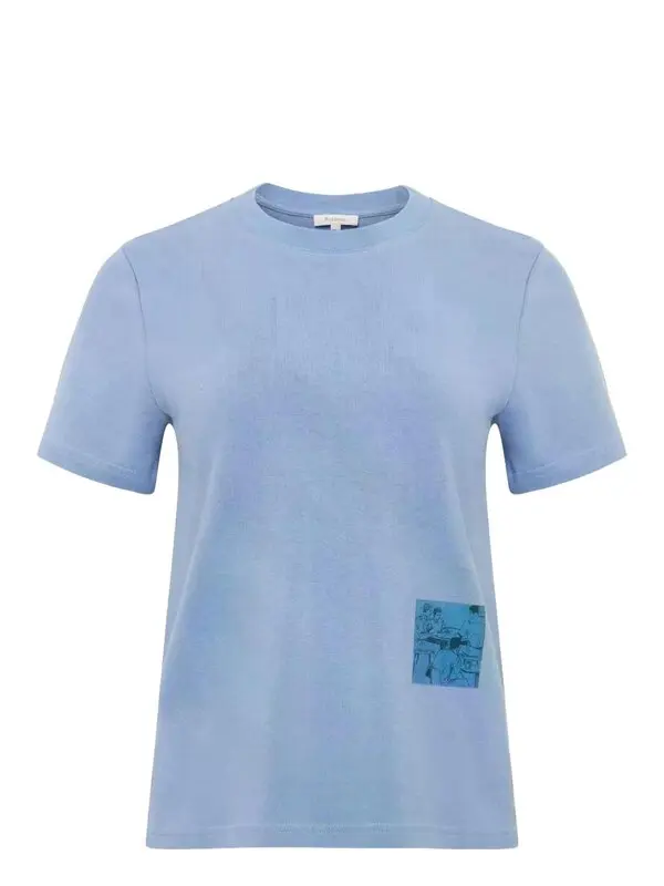 JW Anderson Graphic-print T-shirt - Blue