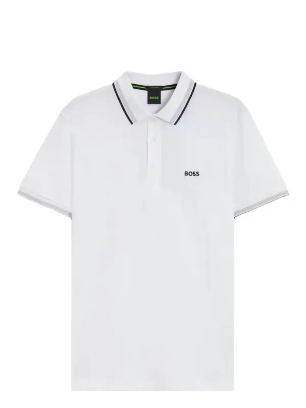 BOSS Paddy Polo Shirt - White