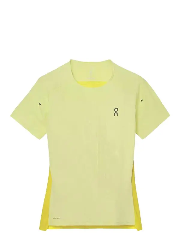 On Paneled Performance T-shirt - Yellow