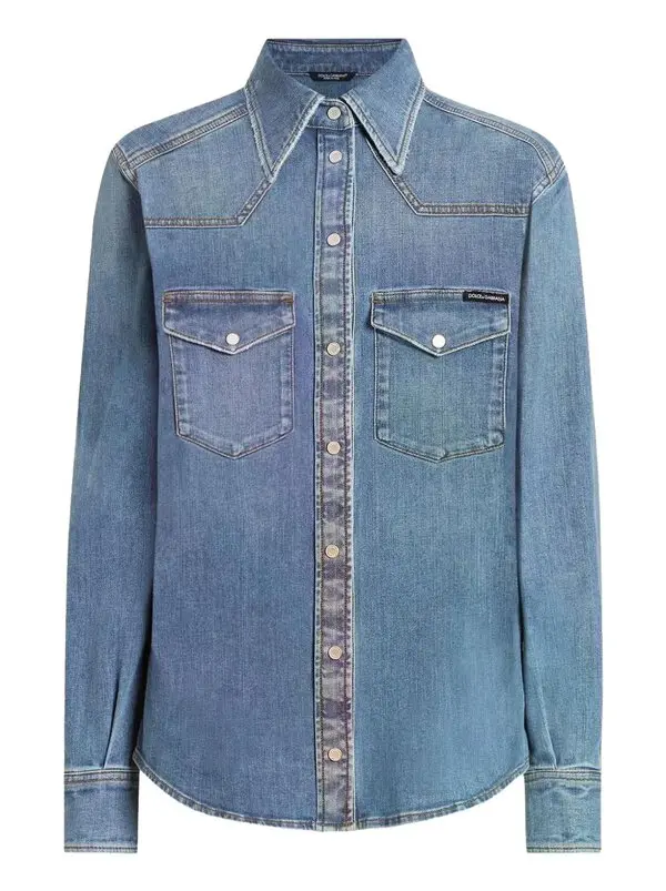 Dolce & Gabbana Denim Shirt - Blue
