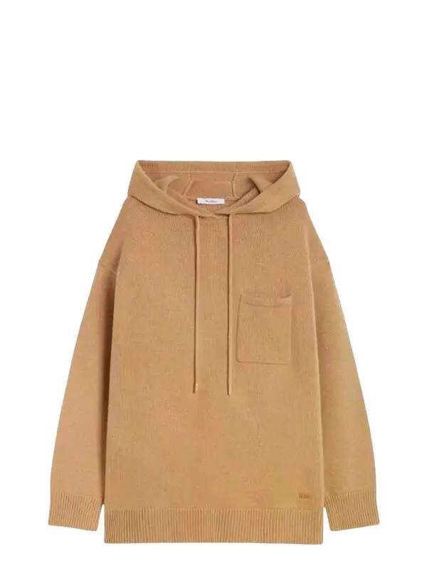 Max Mara Hooded Pocket Sweater - Neutrals
